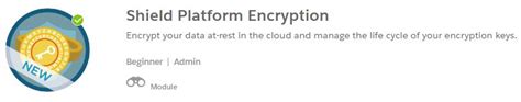 new trailhead modules and shield platform encryption jenwlee