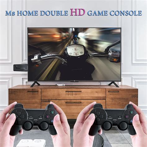 Video Game Sticks M8 Console 2 4g Double Wireless Controller Game Stick 4k 10000 Games 64gb
