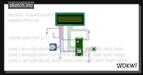 Clase Dino Wokwi Esp32 Stm32 Arduino Simulator