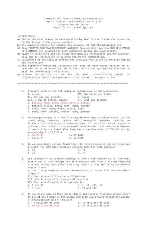 SOLUTION: Preboard exam day1 answer key 1 pdf 1 - Studypool