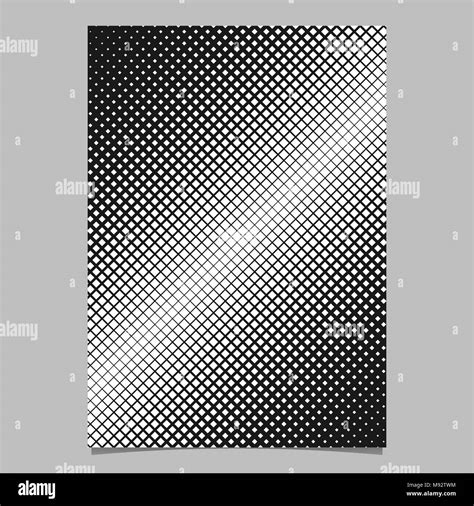 Geometrical Halftone Diagonal Square Pattern Background Poster Template Stock Vector Image And Art