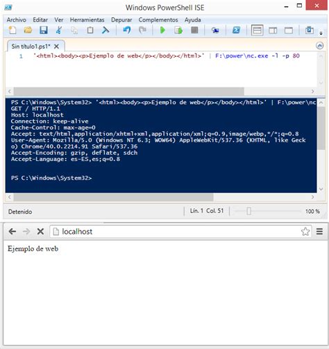 Simular El Funcionamiento De Un Servidor Web Utilizando Netcat Operating Systems Scripting