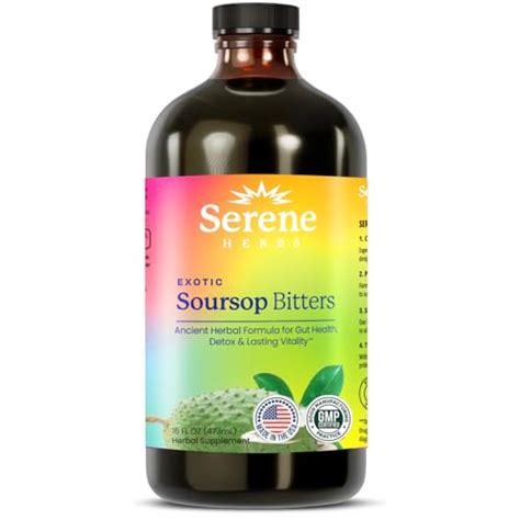 Serene Soursop Bitters Benefits Uses And Caution
