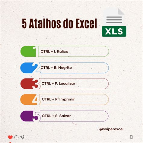 Sniper Do Excel ⌨️ Acelere Seu Trabalho Com Essas 5