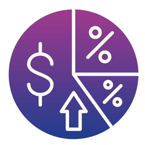 Profit Margin Generic Gradient Fill Icon