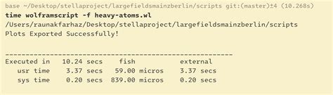 Scripting Why Is The Execution Of A Wolfram Script `wl` Is Slower In