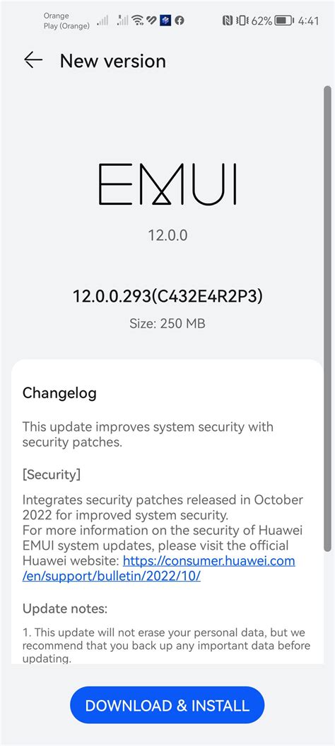 Emui 12 Small Update For The P40 Lite 5g Rhuawei