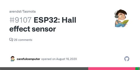 esp32 hall effect sensor · issue 9107 · arendst tasmota · github