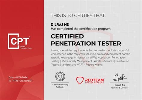 Dilraj N S On Linkedin Certifications Cybersecurity Vapt Websecurity Continuouslearning…