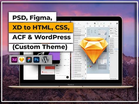 psd figma xd to html css acf and wordpress custom theme upwork