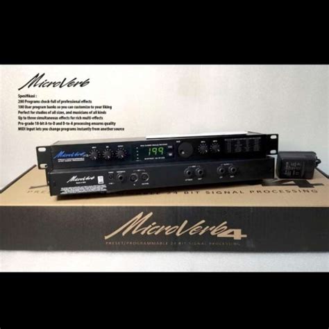 Promo Effect Vocal Microverb4 Made In Taiwan Kuping Besi Diskon 23 Di