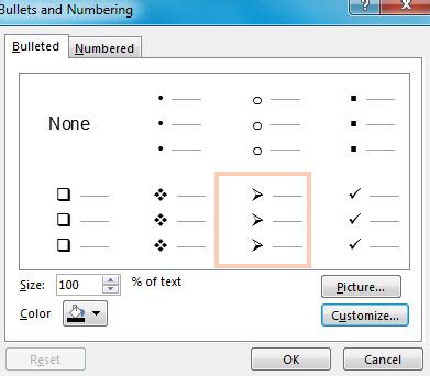 Numbered Bulleted Lists In PowerPoint 2013 Free PowerPoint Templates