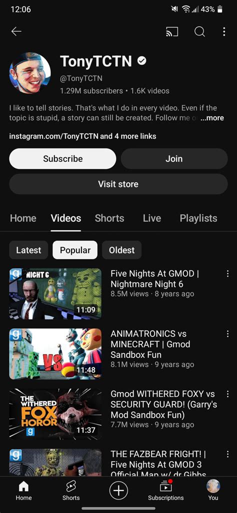 Who Was Your Favorite Gmod Content Creator R Youtube