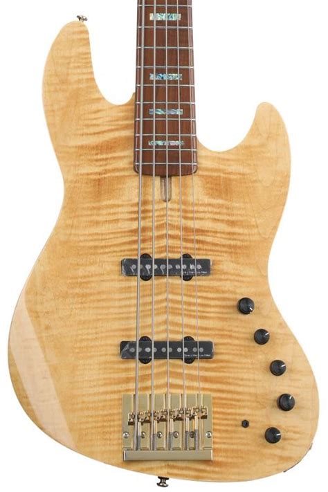 Sire Marcus Miller V10dx 5 String Bass Guitar Natural Sweetwater