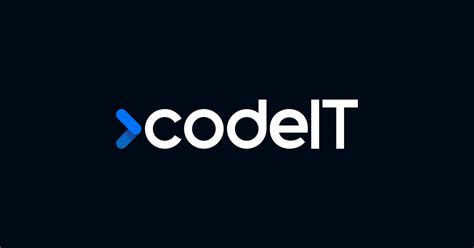 Your Tech Partner For Quality It Solutions • Codeit