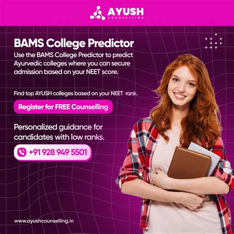 Bams College Predictor 2024 Ayush Counselling