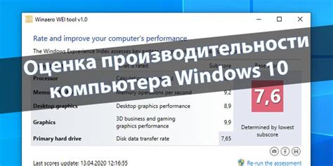 Оценка производительности Windows 10 как провести тест на быстродействие компьютера