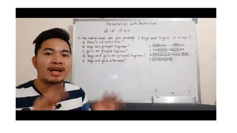 Permutation With Restriction 2pptx Programming Languages Computing
