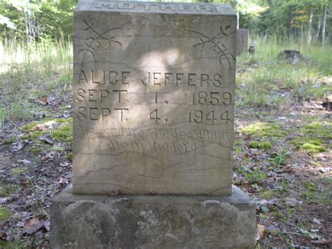 Nancy Alice Lewallen Jeffers 1859 1944 Find A Grave Memorial