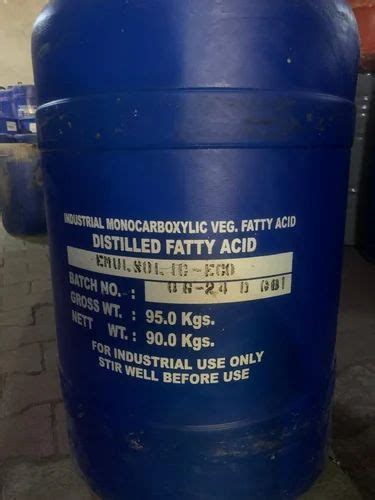 Distilled Fatty Acid 90kg At ₹ 150kg Distilled Fatty Acid In New