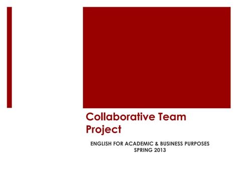 Collaborative Project 3 Pptx