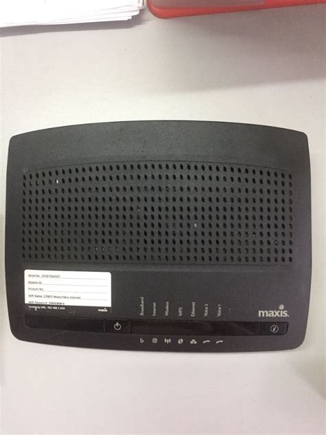 Maxis Router Wifi Computers Tech Parts Accessories Networking On Carousell