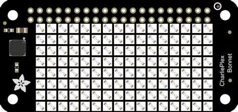 How To Use Adafruit Charlieplex Bonnet Pinouts Specs And Examples Cirkit Designer