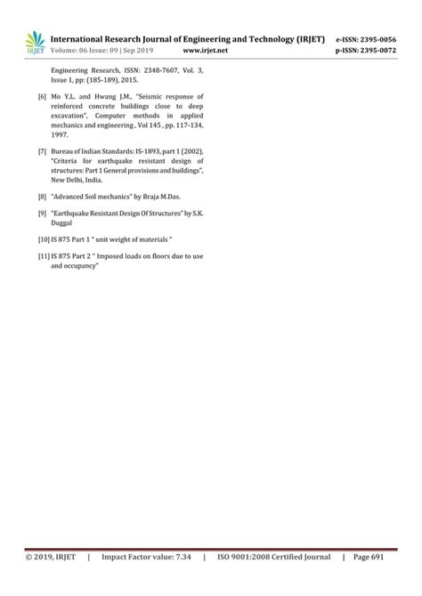 Irjet Seismic Analysis Of Rcc Building Resting On Sloping Ground Adjacent To Deep Excavation Pdf