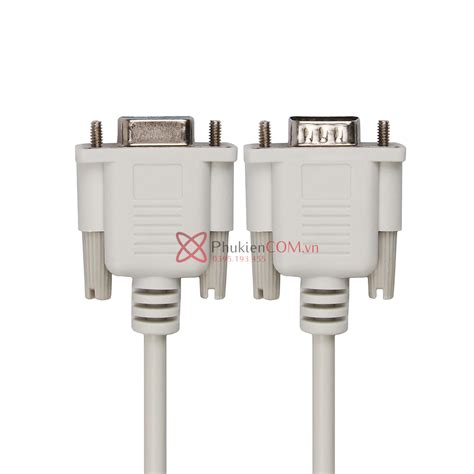 Cáp Db9 Rs232c Null Modem Nối Chéo Full Cross Đực Cái Dài Từ 1m đến 30m Phukiencom