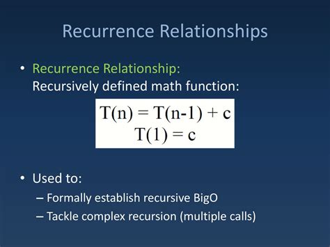 Big O And Recursion Ppt Download