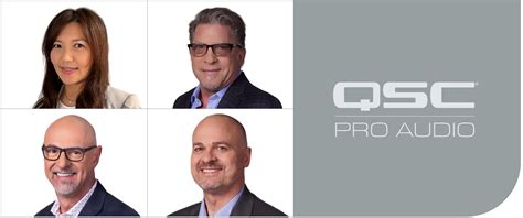 Meet The New But Av Veteran Qsc Pro Audio Leadership Team Avnetwork