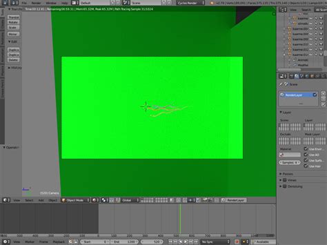 Rendering Meshes Not Visible In Render And Render Is Super Grainy With Black Dots Blender