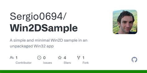 Github Sergio0694win2dsample A Simple And Minimal Win2d Sample In An Unpackaged Win32 App