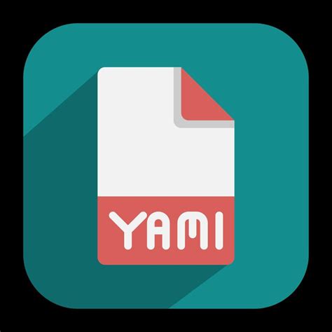 Premium Vector Yaml Documents Flat Icons Extension File Type Icon
