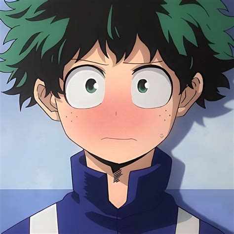 Blushing Deku Icon In Cute Art Anime Anime Babe