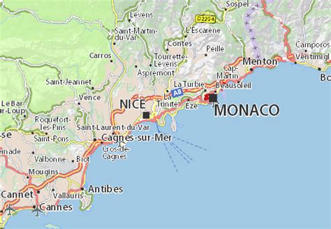 Villefranche Sur Mer Maps Maps Villefranche Sur Mer Sskehg