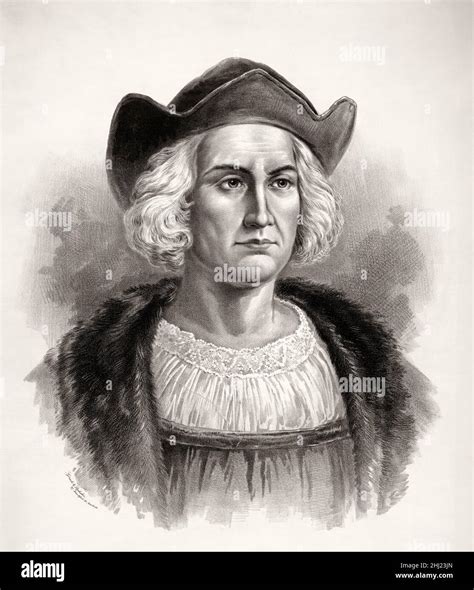 Christopher Columbus 1451 1506 Italian Navigator Digitally