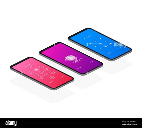 Screen Lock Authentication Password Smartphone Background Template