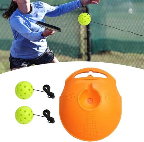 B Baosity Entrenador De Pickleball Con Cuerda De Bola De Pickleball Para Un Jugador Equipo De