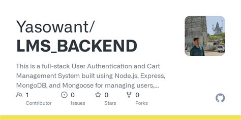 github yasowant lms backend
