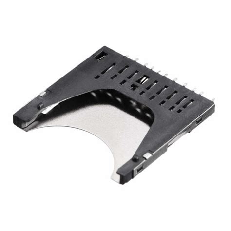 GetUSCart Uxcell SD Memory Card Socket Holder Spring Loaded Push Type Pin Pcs