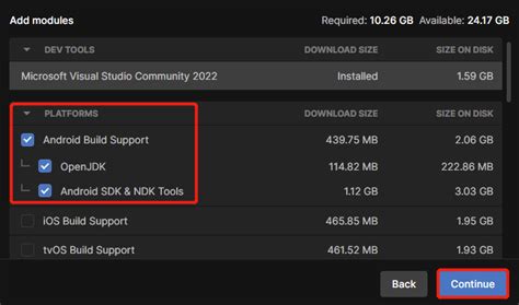 Configure Development Environment Yvr Developer