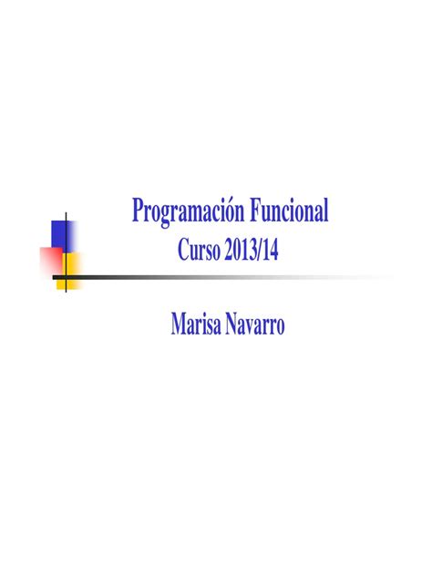 Tema 1 Introducción Lenguaje Haskell Y Sistema Hugs Pdf