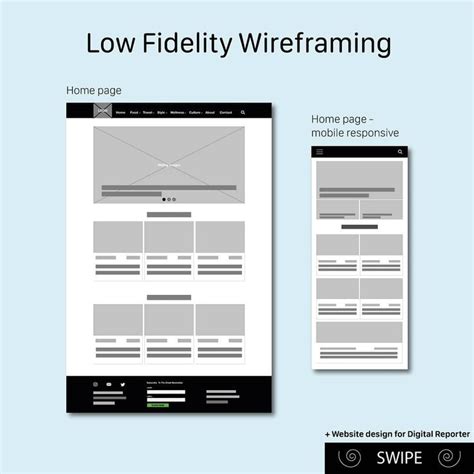Lo Fi Prototype Melba Fernandes Ui Design Design Website Design