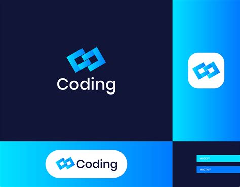 Coding Logo Design On Behance