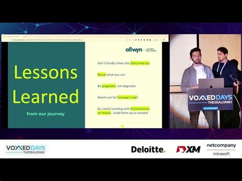 Voxxed Days Talk How To Win 1000000000 The Technology Of