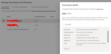 Issues With Database Credentials In Power Bi Servi Microsoft
