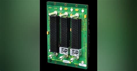 3u 3 Slot Openvpx Embedded Computing Backplane For Optical Or Rf Uses