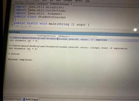 Solved Eile Edit View Project Build Bun Tools Configure