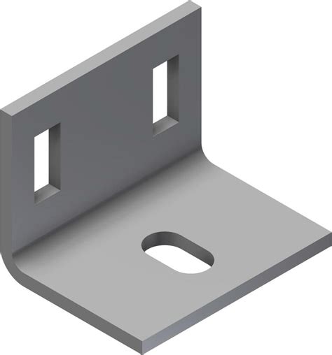 Support bracket Mekano 100 L shaped 60 M12 10 Øglænd system